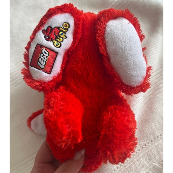 Lego | Toys | Rare Duplo Lego Red Bunny Plush | Poshmark